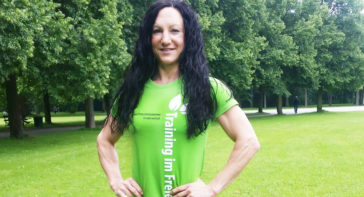 Jennifer Rohde - Training im Freien